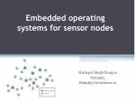 PPT - Embedded Operating Systems PowerPoint Presentation, free download ...