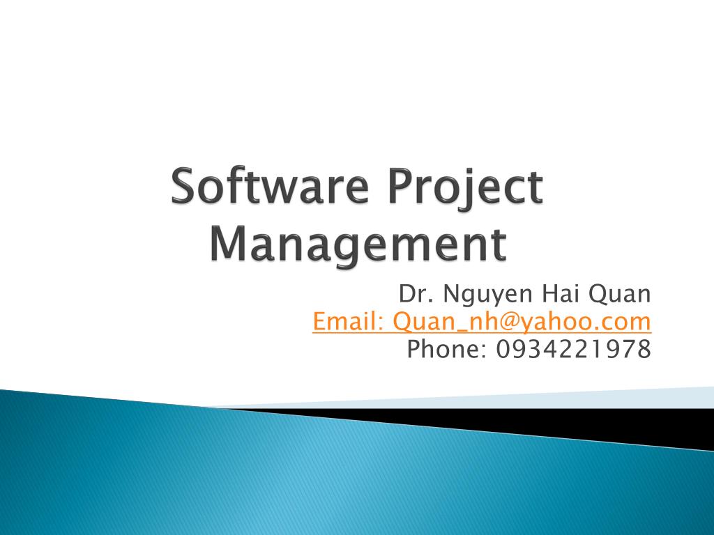 PPT - Software Project Management PowerPoint Presentation, free ...