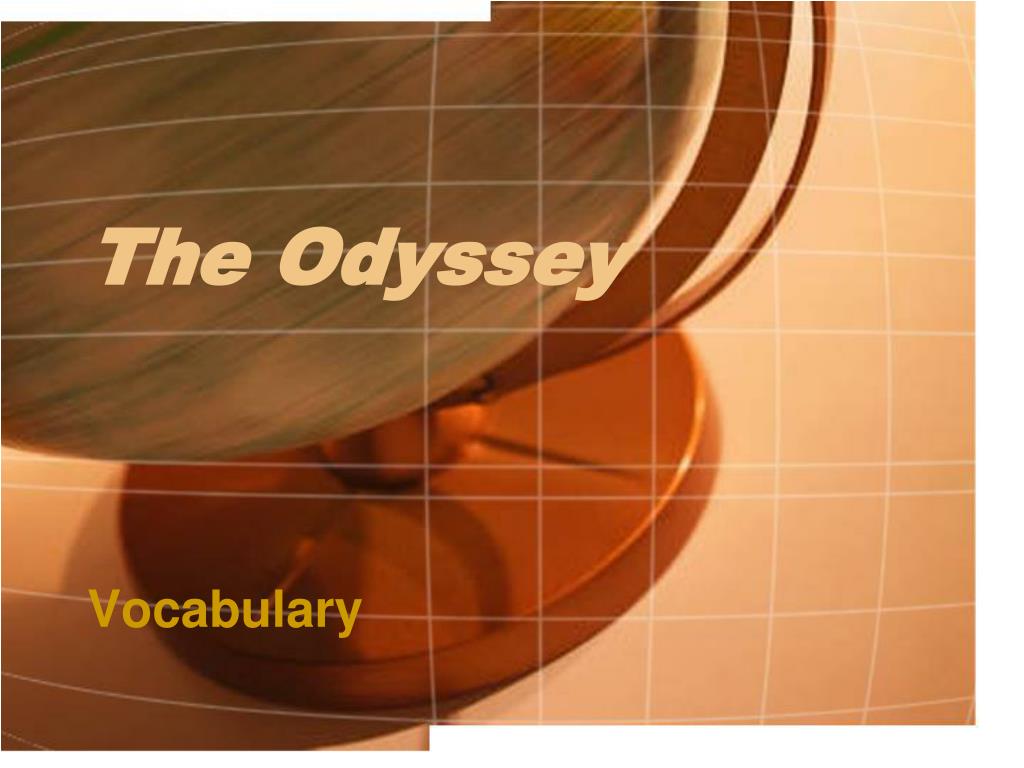 PPT - The Odyssey PowerPoint Presentation, free download - ID:2353213