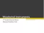 PPT - Woodwind instruments PowerPoint Presentation, free download - ID ...