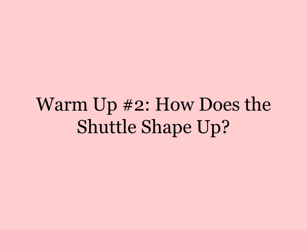 PPT - Shuttle Shape: Area & Perimeter Calculations PowerPoint ...