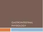 PPT - Gastrointestinal Physiology PowerPoint Presentation, free ...