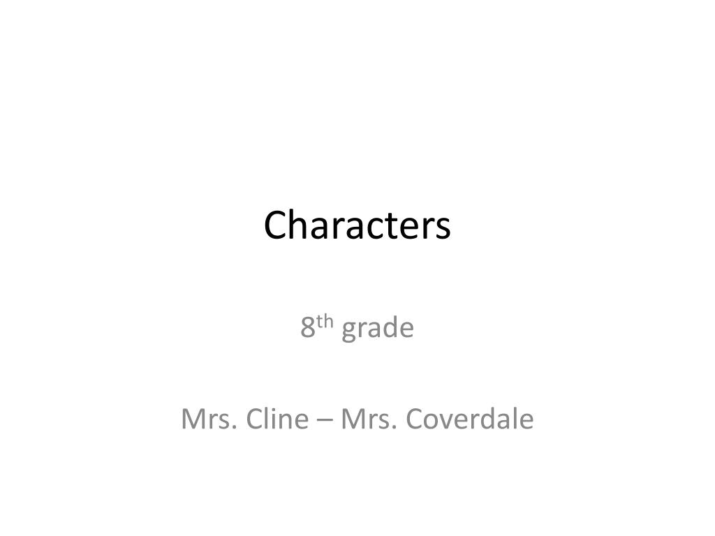 PPT - Understanding Characters in Literature PowerPoint Presentation ...
