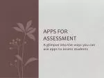 PPT - Digital Assessment Tools and Apps PowerPoint Presentation, free ...