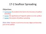 PPT - The Theory of Seafloor Spreading PowerPoint Presentation, free ...