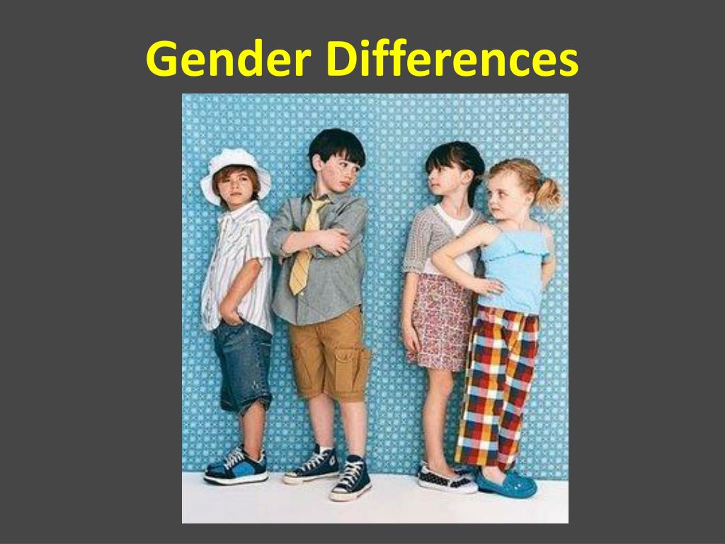 PPT - Gender Differences PowerPoint Presentation, free download - ID ...