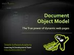 PPT - Document Object Model PowerPoint Presentation, free download - ID:9442341