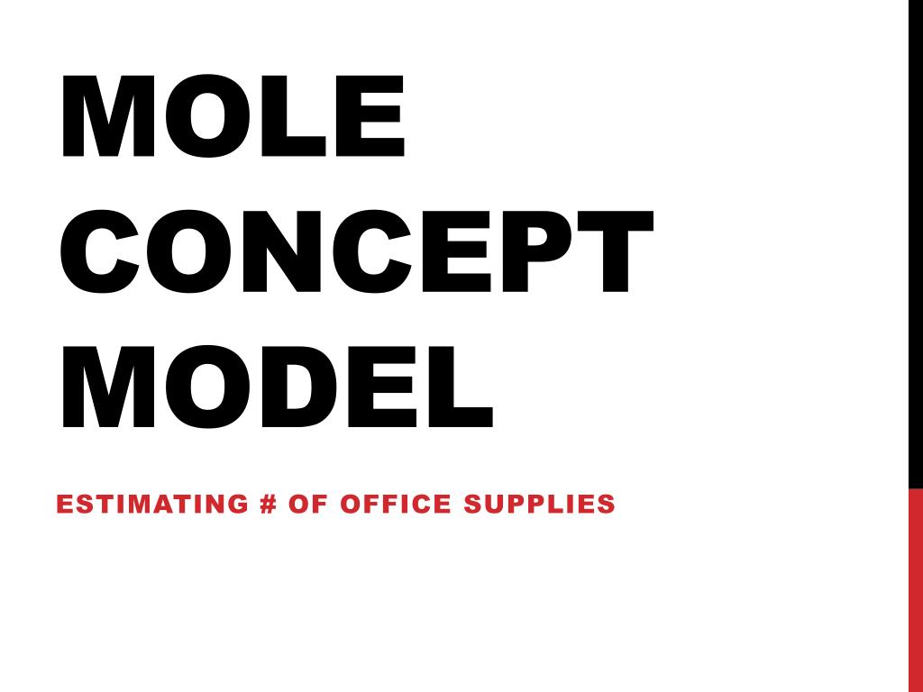 PPT - Mole Concept Model PowerPoint Presentation, free download - ID ...