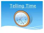 PPT - Telling the time in Arabic is very easy. We use ordinal numbers ...