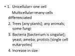 PPT - unicellular colonial multicellular PowerPoint Presentation, free ...