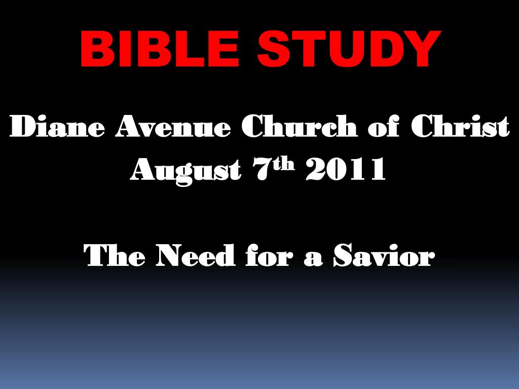 PPT - BIBLE STUDY PowerPoint Presentation, free download - ID:2370157