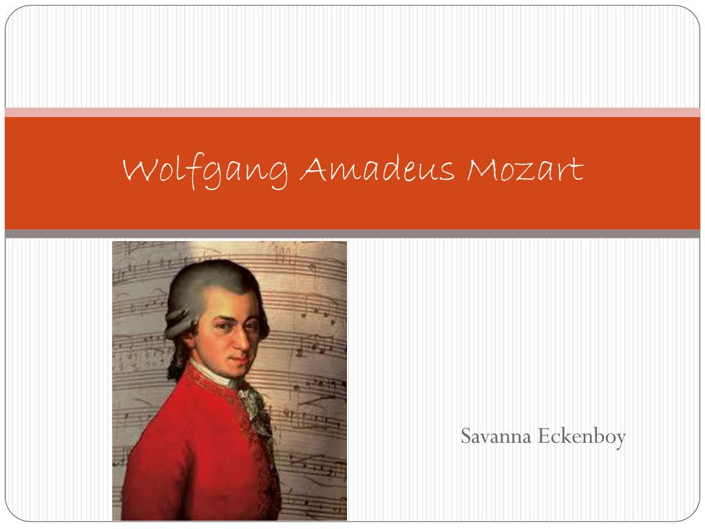 PPT - Wolfgang Amadeus Mozart PowerPoint Presentation, free download ...