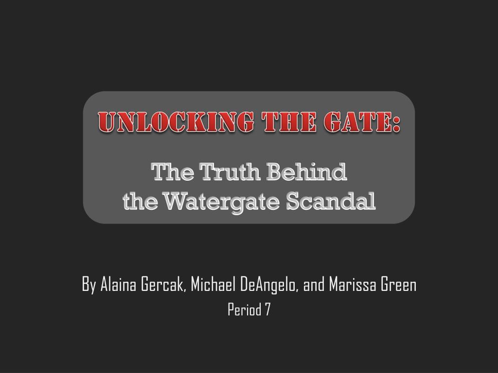 PPT - Unlocking the Gate: PowerPoint Presentation, free download - ID ...