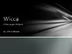PPT - Introduction to Wicca PowerPoint Presentation, free download - ID ...