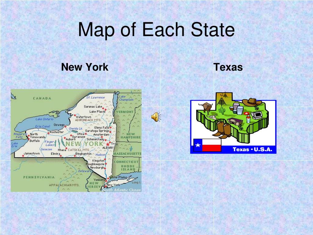 PPT - Map of Each State PowerPoint Presentation, free download - ID:2372427