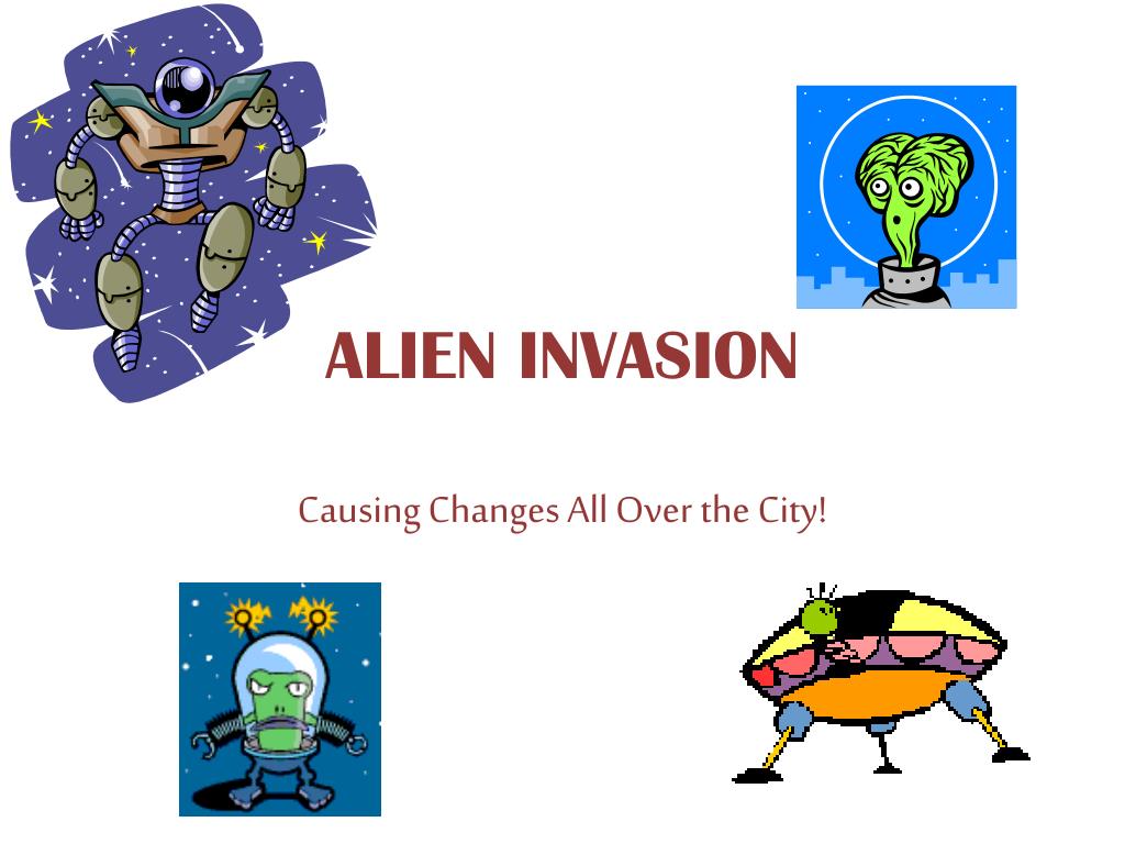 PPT - ALIEN INVASION PowerPoint Presentation, free download - ID:2373121