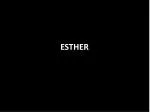 PPT - THE BOOK OF ESTHER PowerPoint Presentation, free download - ID ...