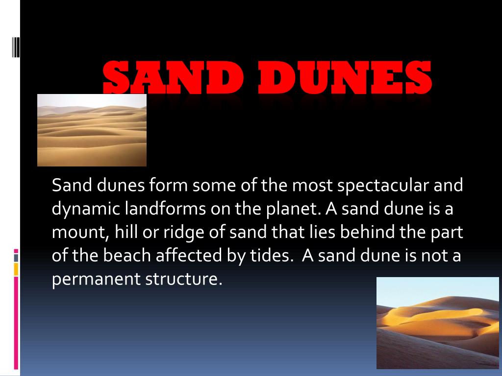 PPT - Sand dunes PowerPoint Presentation, free download - ID:2374851