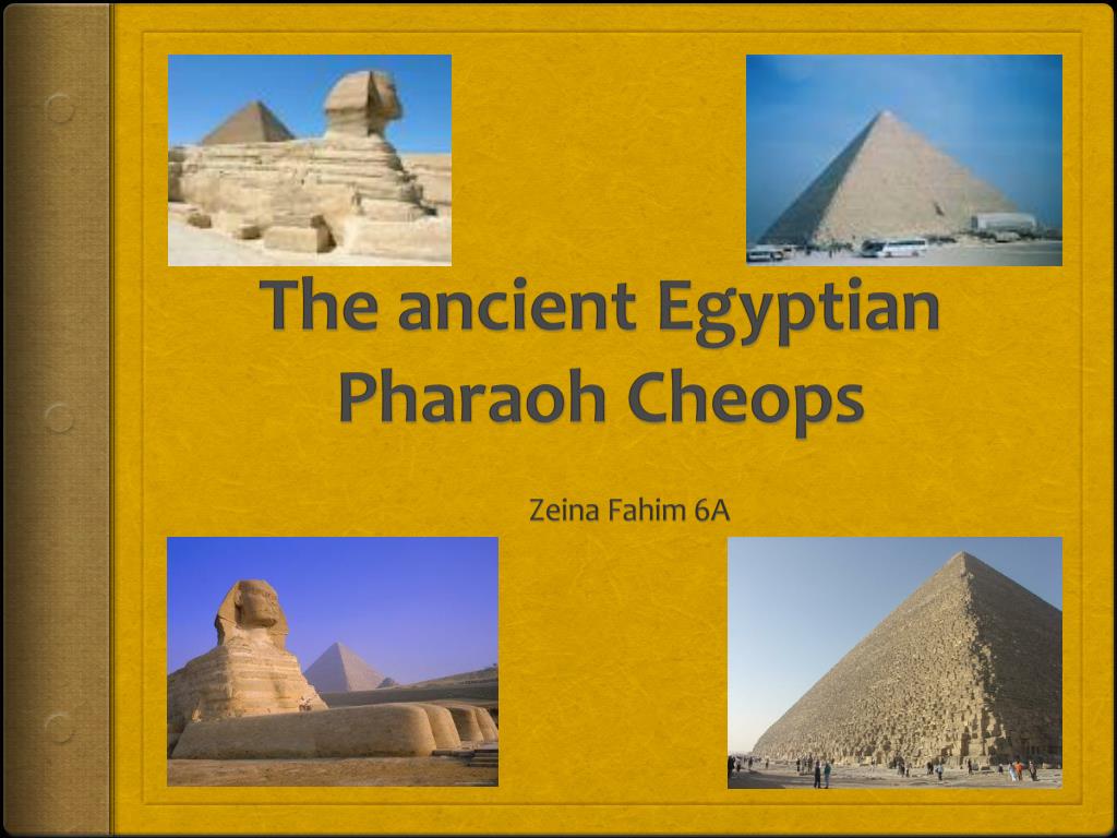 PPT - The ancient Egyptian Pharaoh Cheops PowerPoint Presentation, free ...