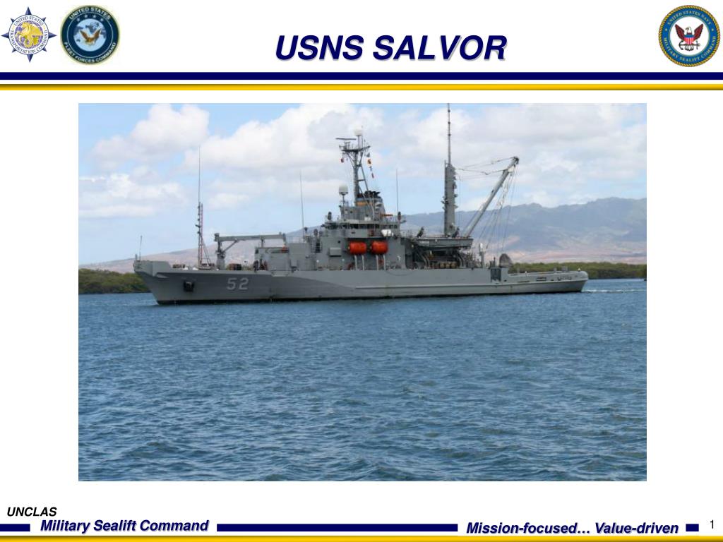 PPT - USNS SALVOR PowerPoint Presentation, free download - ID:2377076