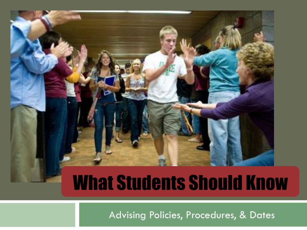 PPT - What Students Should Know PowerPoint Presentation, free download ...