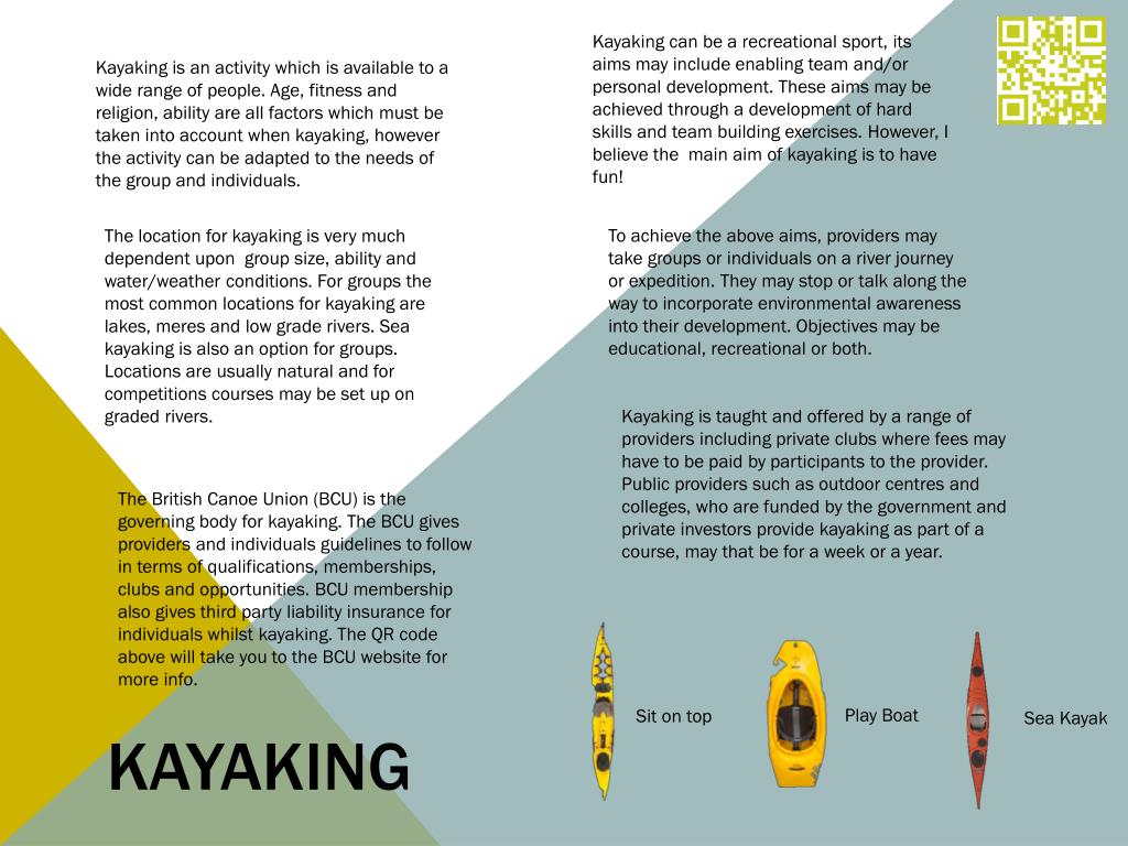 PPT - kayaking PowerPoint Presentation, free download - ID:2379894
