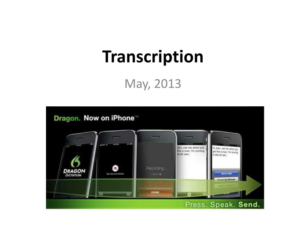 PPT - Transcription PowerPoint Presentation, free download - ID:2380691