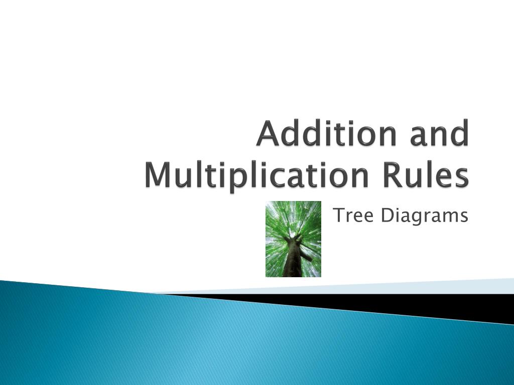 PPT - Addition and Multiplication Rules PowerPoint Presentation, free ...