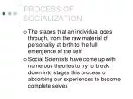 PPT - The Group Socialization Process PowerPoint Presentation, free ...