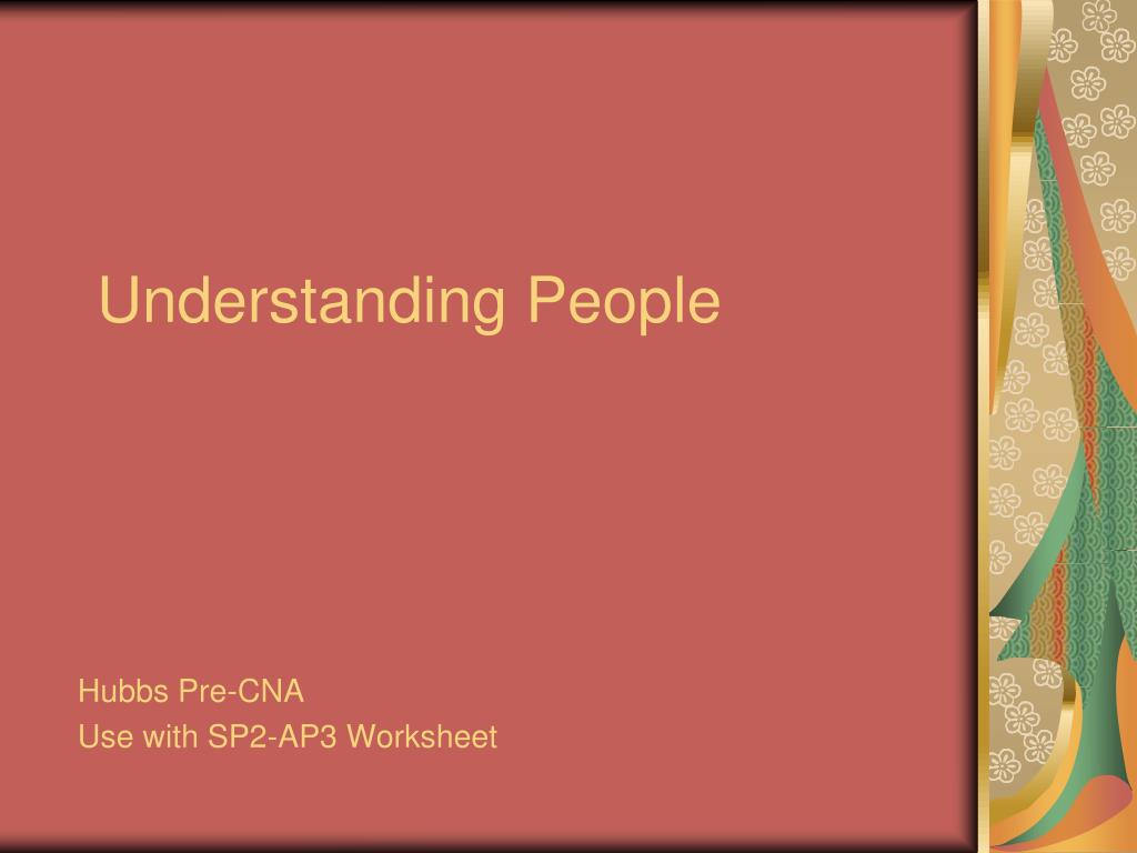 PPT - Understanding People PowerPoint Presentation, free download - ID ...