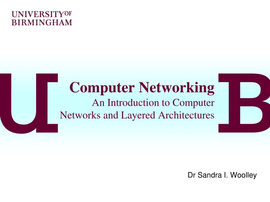 PPT - Computer Networking An Introduction to Computer Networks and ...