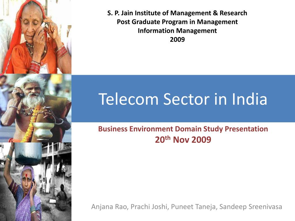 PPT - Telecom Sector in India PowerPoint Presentation, free download ...