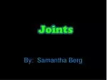PPT - Chapter 9 Joints PowerPoint Presentation, free download - ID:3130113