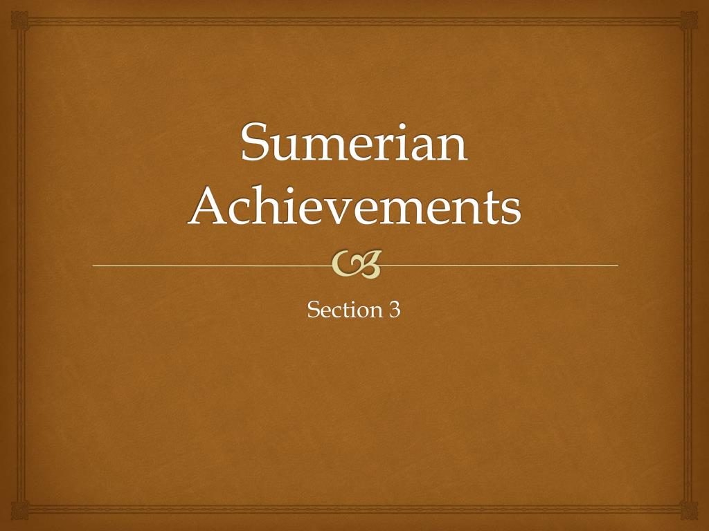 PPT - Sumerian Achievements PowerPoint Presentation, free download - ID ...