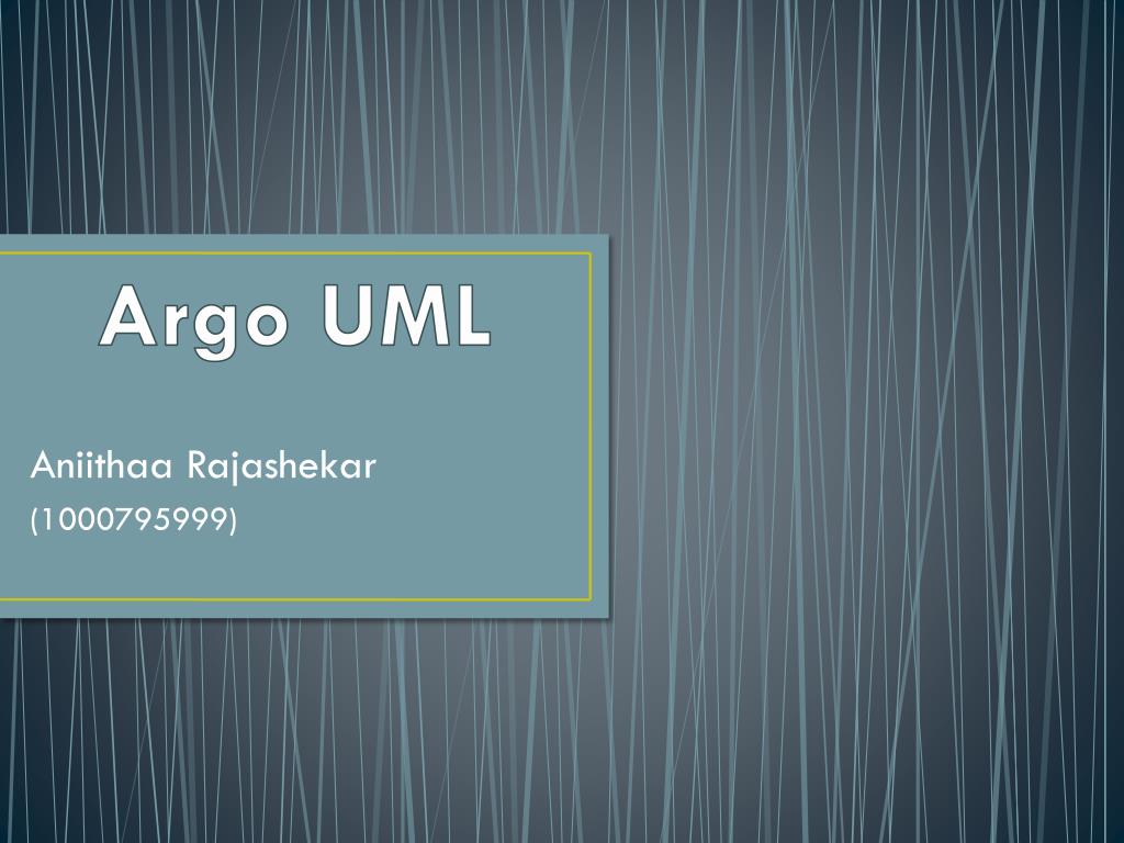 PPT - Argo UML PowerPoint Presentation, free download - ID:2384848