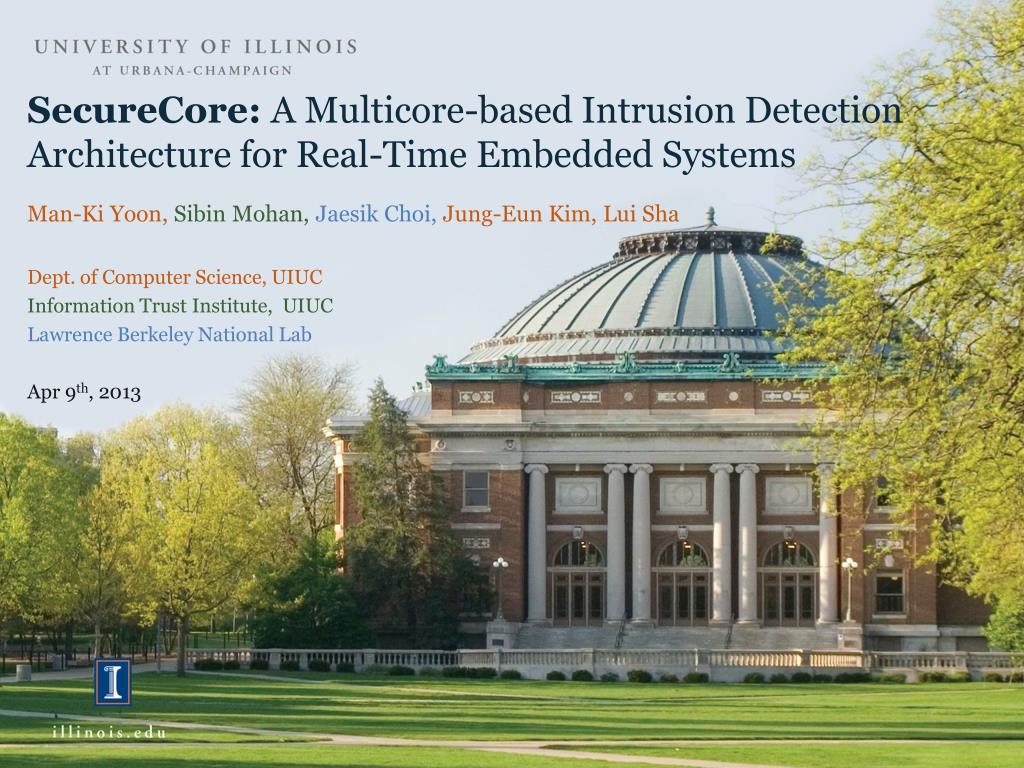 PPT - SecureCore : A Multicore-based Intrusion Detection Architecture ...