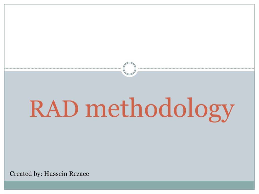 PPT - RAD methodology PowerPoint Presentation, free download - ID:2385366