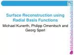 PPT - Spectral surface reconstruction PowerPoint Presentation, free download - ID:3749308