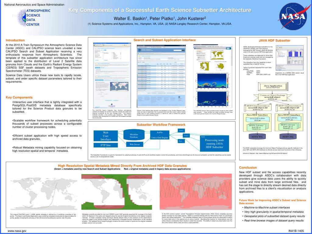 PPT - ATMOSPHERIC SCIENCE DATA CENTER PowerPoint Presentation, free ...