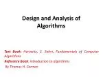 PPT - Design and Analysis of Algorithms PowerPoint Presentation, free ...