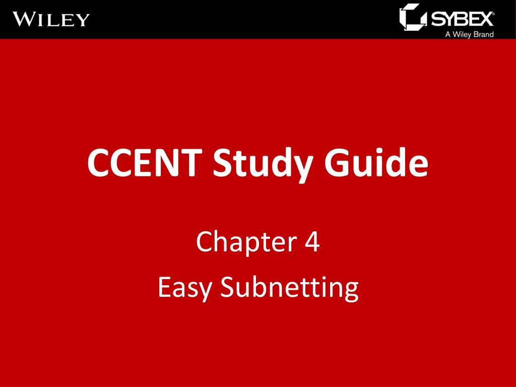 PPT - CCENT Study Guide PowerPoint Presentation, free download - ID:2388301