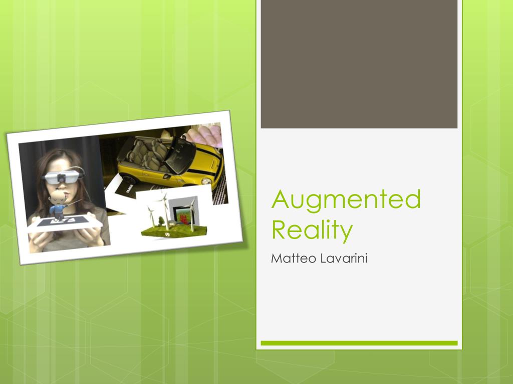PPT - Augmented Reality PowerPoint Presentation, free download - ID:2389654