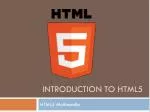 PPT - Introduction to HTML5 PowerPoint Presentation, free download - ID ...
