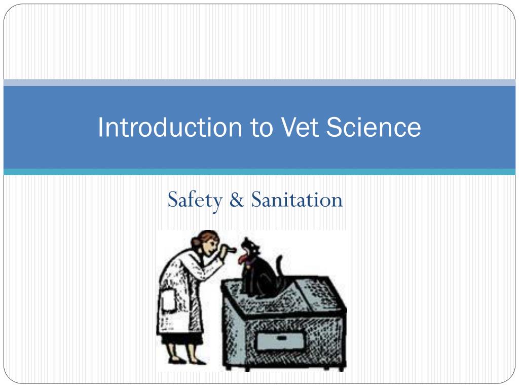 PPT - Introduction to Vet Science PowerPoint Presentation, free ...