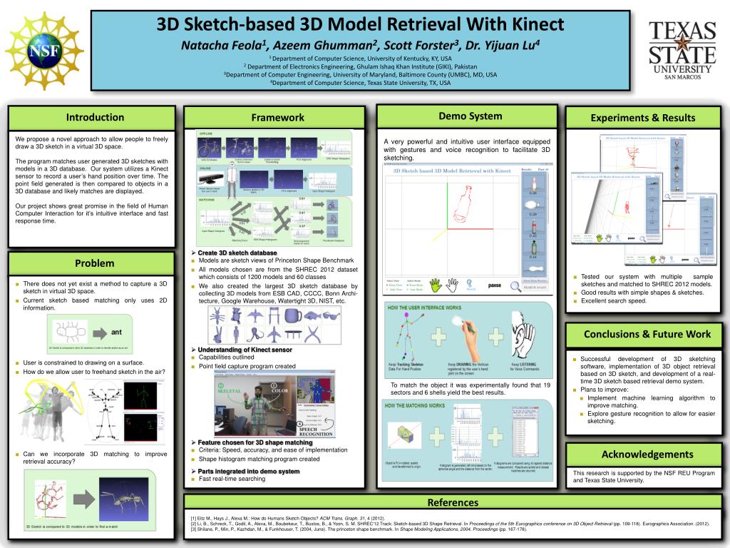 PPT - 3D Sketch-based 3D Model Retrieval With Kinect PowerPoint ...