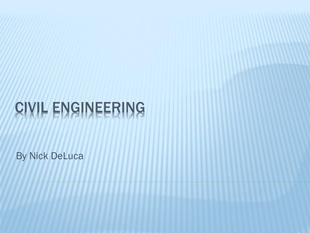 PPT - Civil Engineering PowerPoint Presentation, free download - ID:2394140