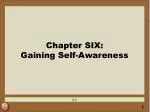 PPT - Chapter 6 Gaining Self Awareness PowerPoint Presentation, free ...