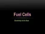 PPT - FUEL CELLS PowerPoint Presentation, free download - ID:752738