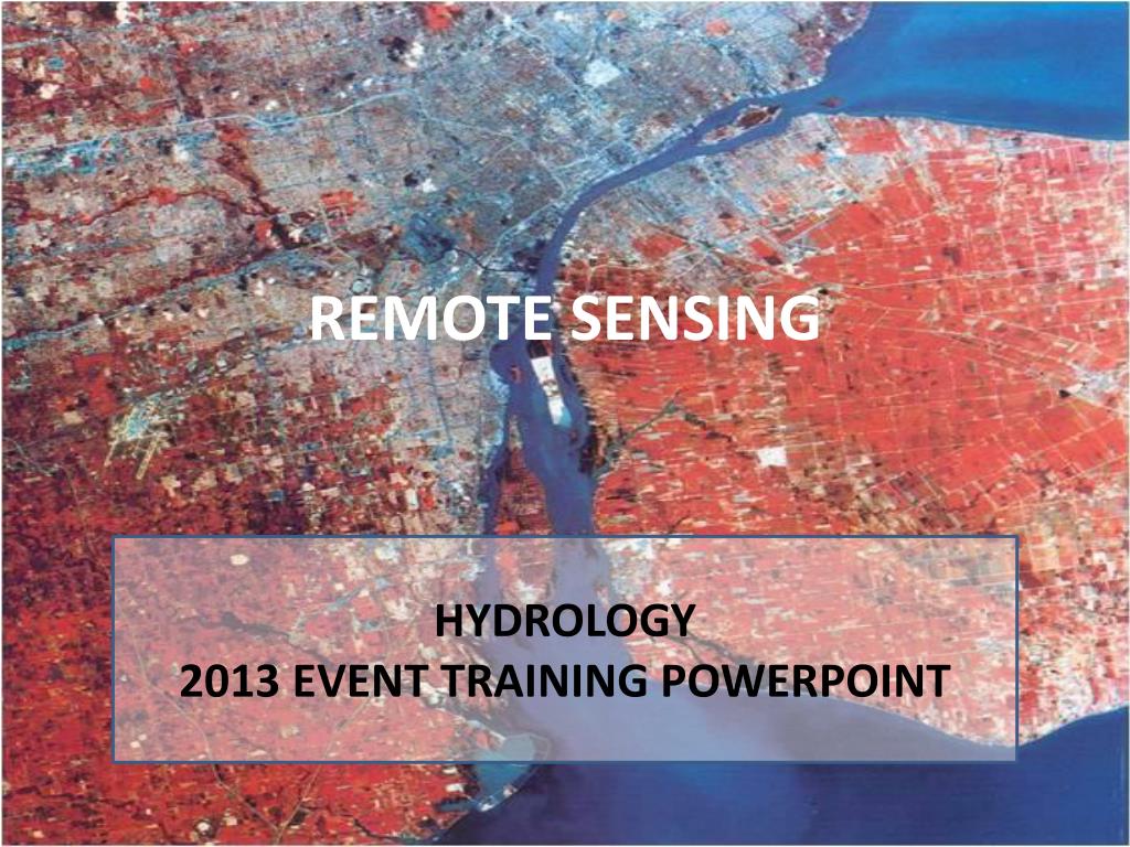 PPT - REMOTE SENSING PowerPoint Presentation, free download - ID:2397241