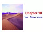 PPT - Land Resources PowerPoint Presentation, free download - ID:2362453